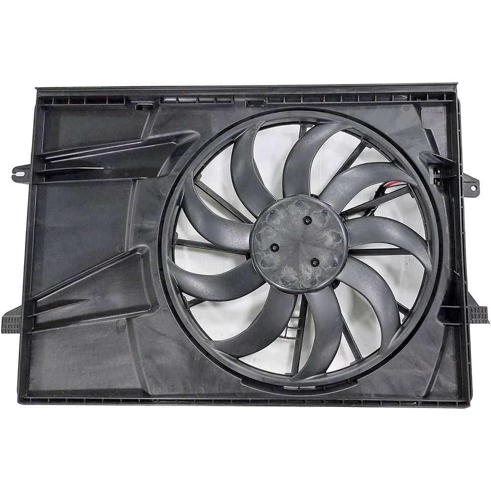 New Dual Radiator And Condenser Fan Compatible With Hyundai Santa Fe ...