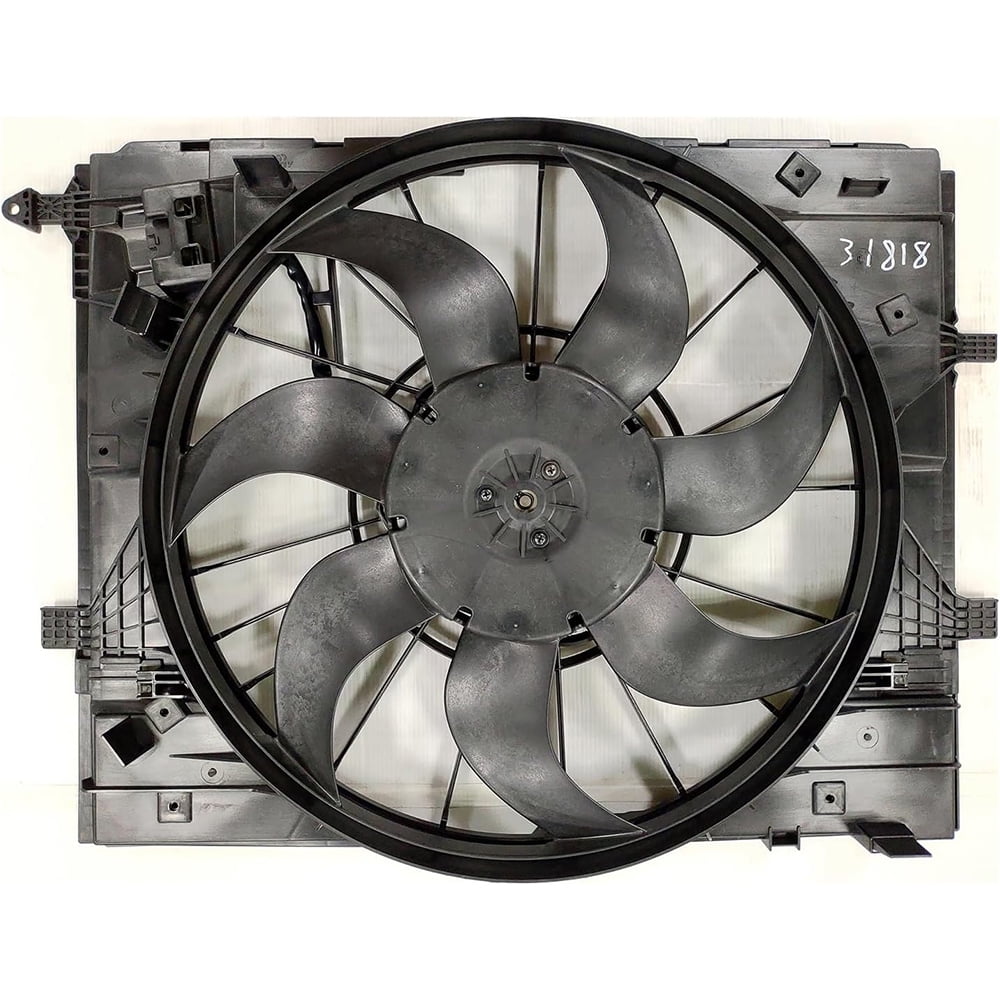 New Dual Radiator And Condenser Fan Compatible With Mercedes-Benz E300 ...