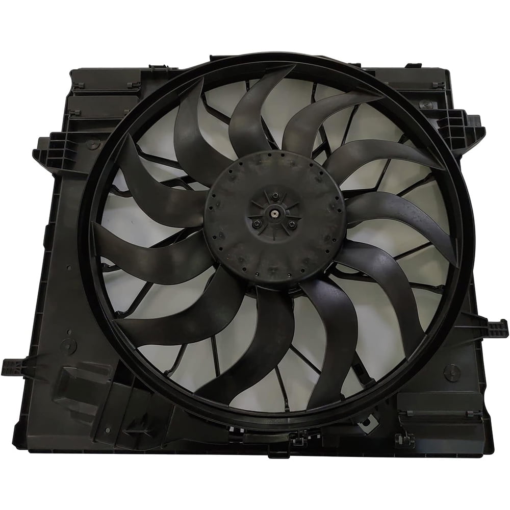 New Dual Radiator And Condenser Fan Compatible With Mercedes-Benz GL350 ...