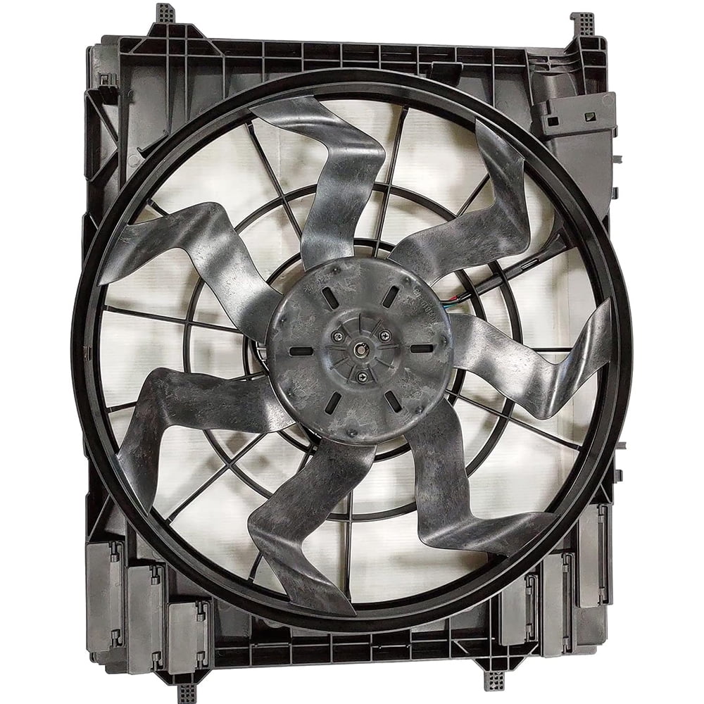 New Dual Radiator And Condenser Fan Compatible With Mercedes-Benz ...