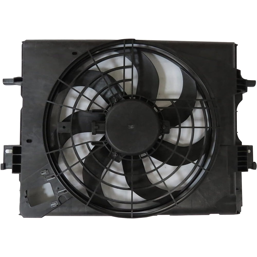 New Dual Radiator And Condenser Fan Compatible With Nissan Kicks Versa ...