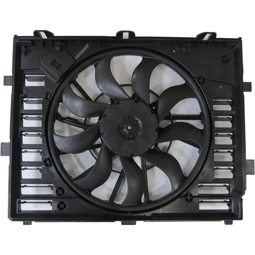 New Dual Radiator And Condenser Fan Compatible With Porsche Cayenne GTS ...