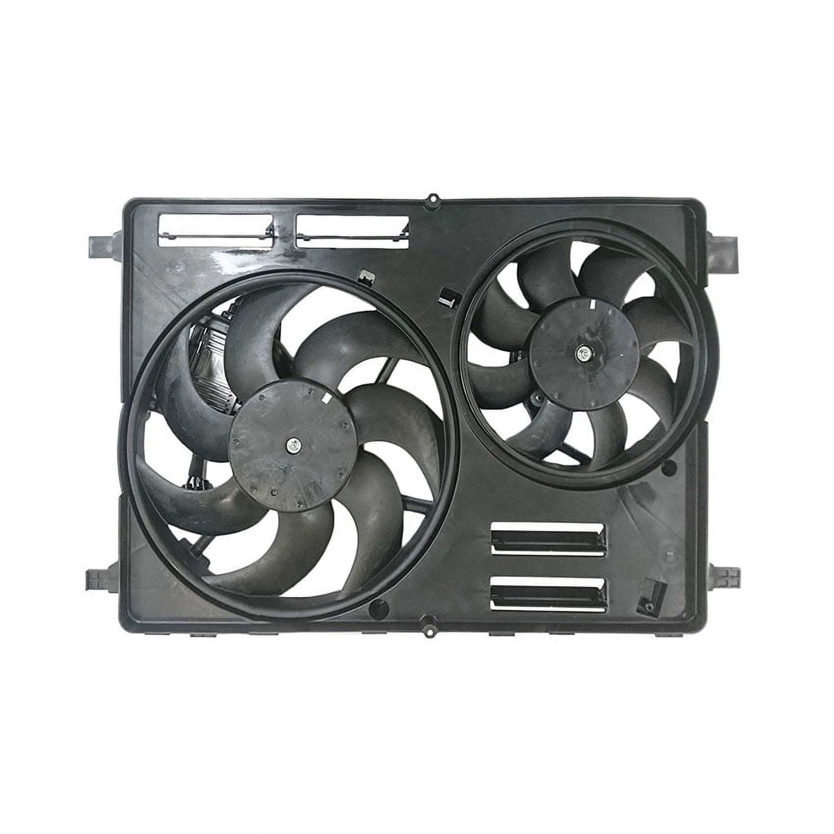 New Dual Radiator And Condenser Fan Compatible With Volvo V60 V70 S80 ...