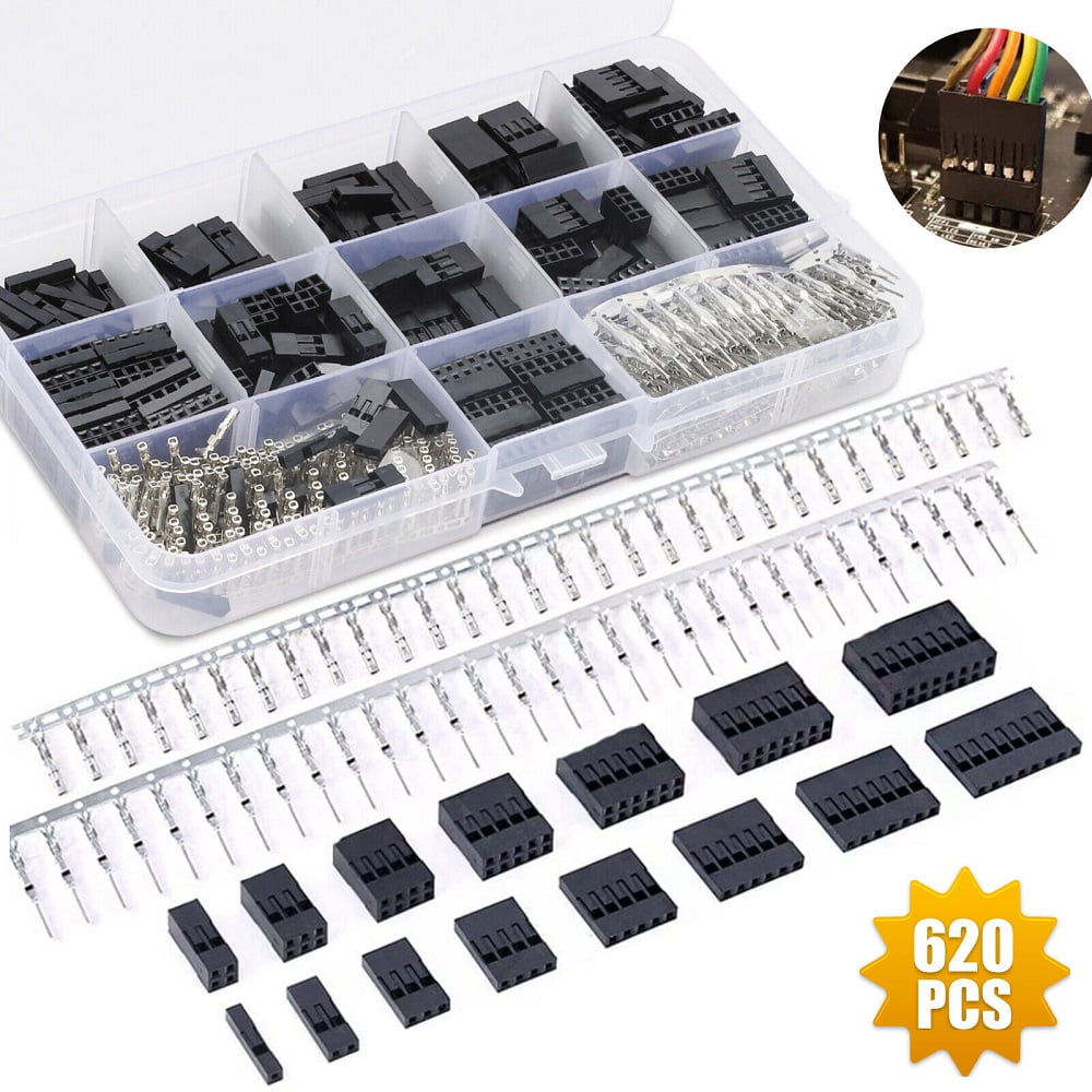 New Dupont Connector Kit with Male Female Crimp Terminal Plug Housing ...