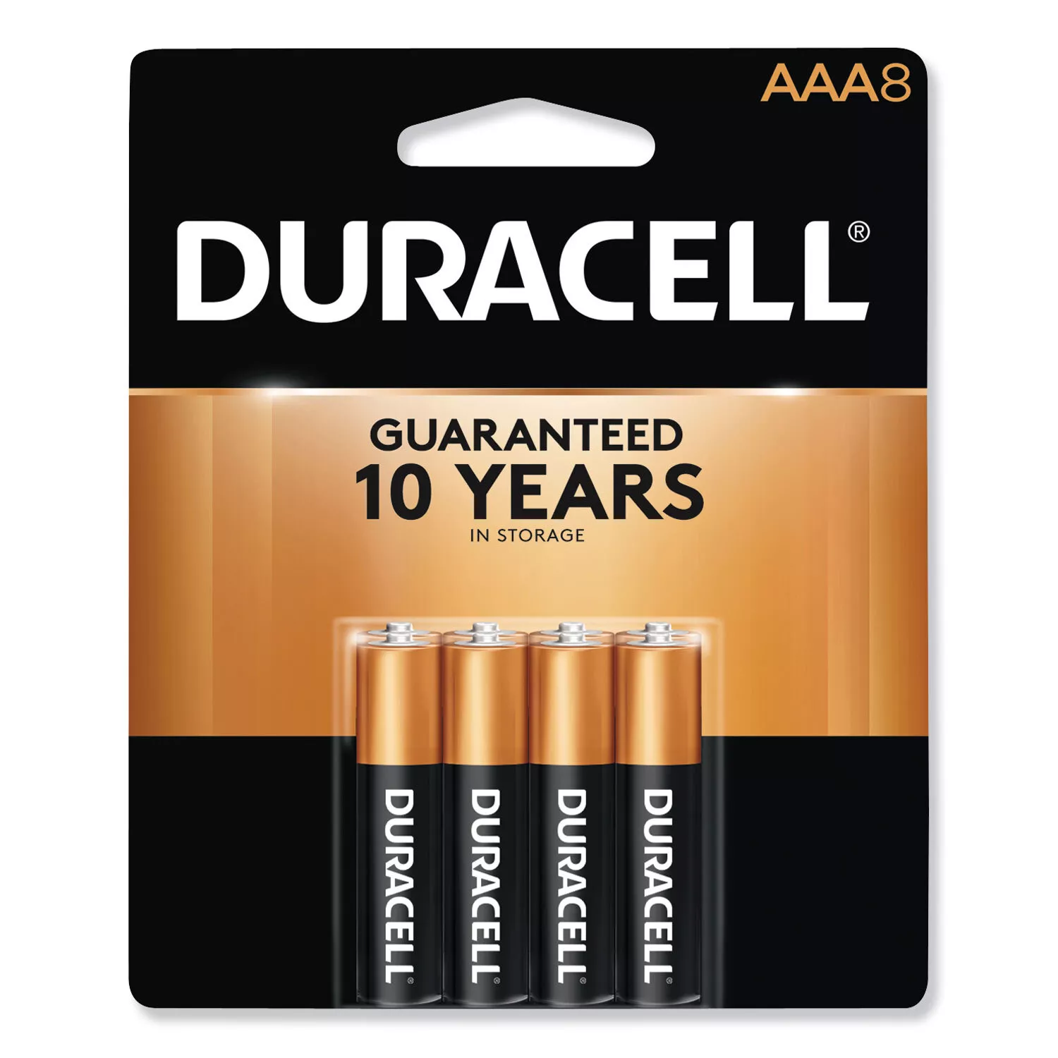 New Duracell CopperTop Alkaline Batteries Duralock Power Preserve Technology AAA - Walmart.com