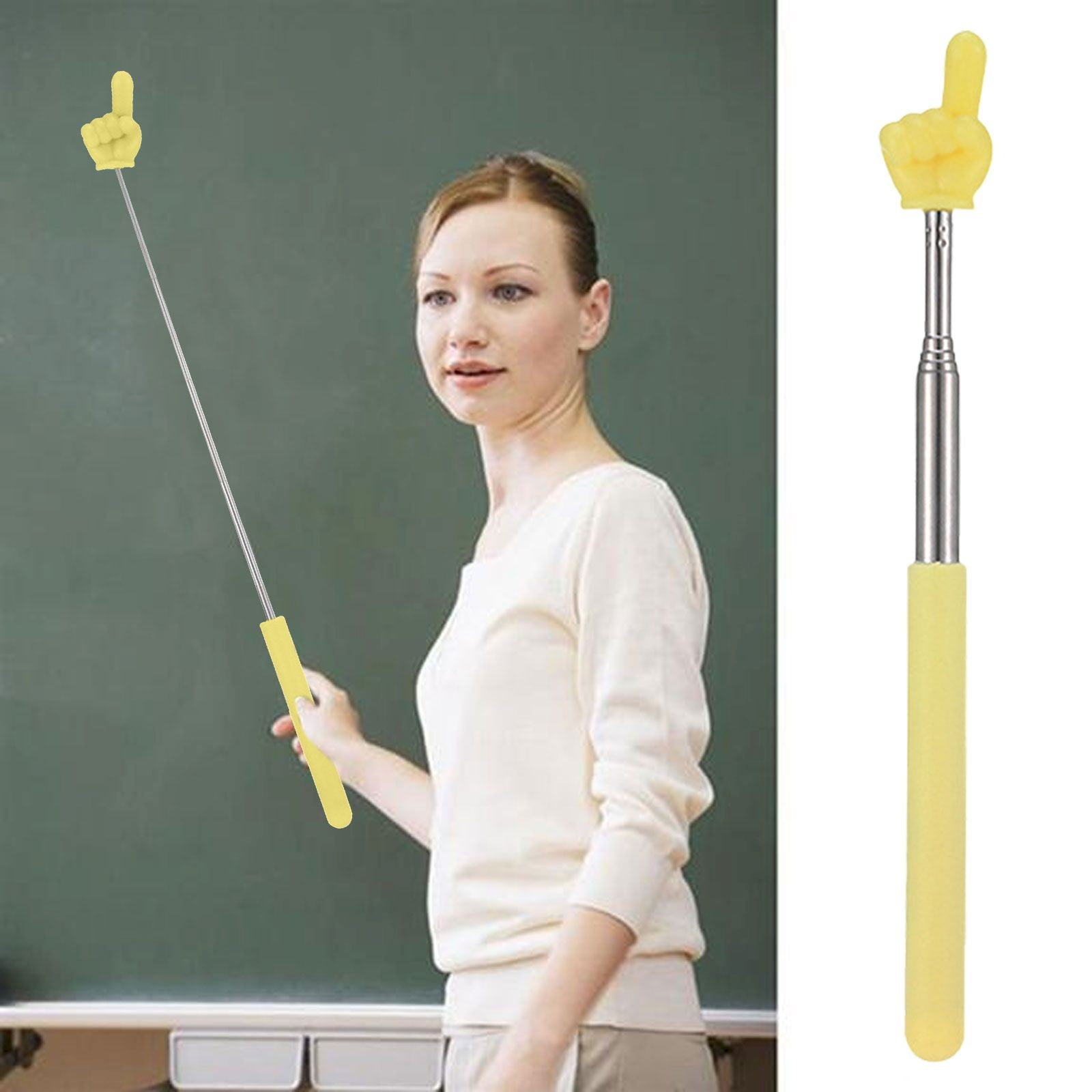 New! Dusknt Retractable Teacher Pointers 2025 Extendable Hand Pointer ...
