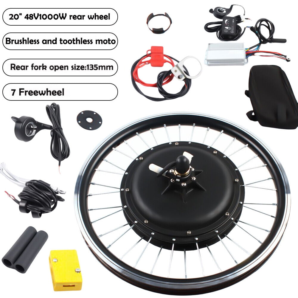 New E-Bike Bicycle Conversion Kit Electric Front/Rear Wheel Hub Motor ...