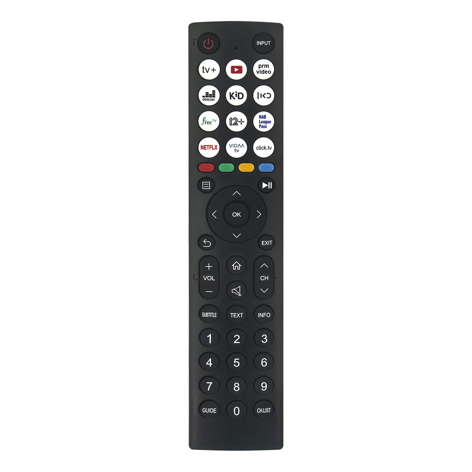 New EN2T36H-TP Replace Remote Control Fits for Hisense Smart TV 32E4KT ...