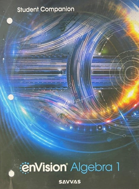 ENVISION AGA STUDENT COMPANION ALGEBRA 1 GRADE 8/9 COPYRIGHT 2024 ...