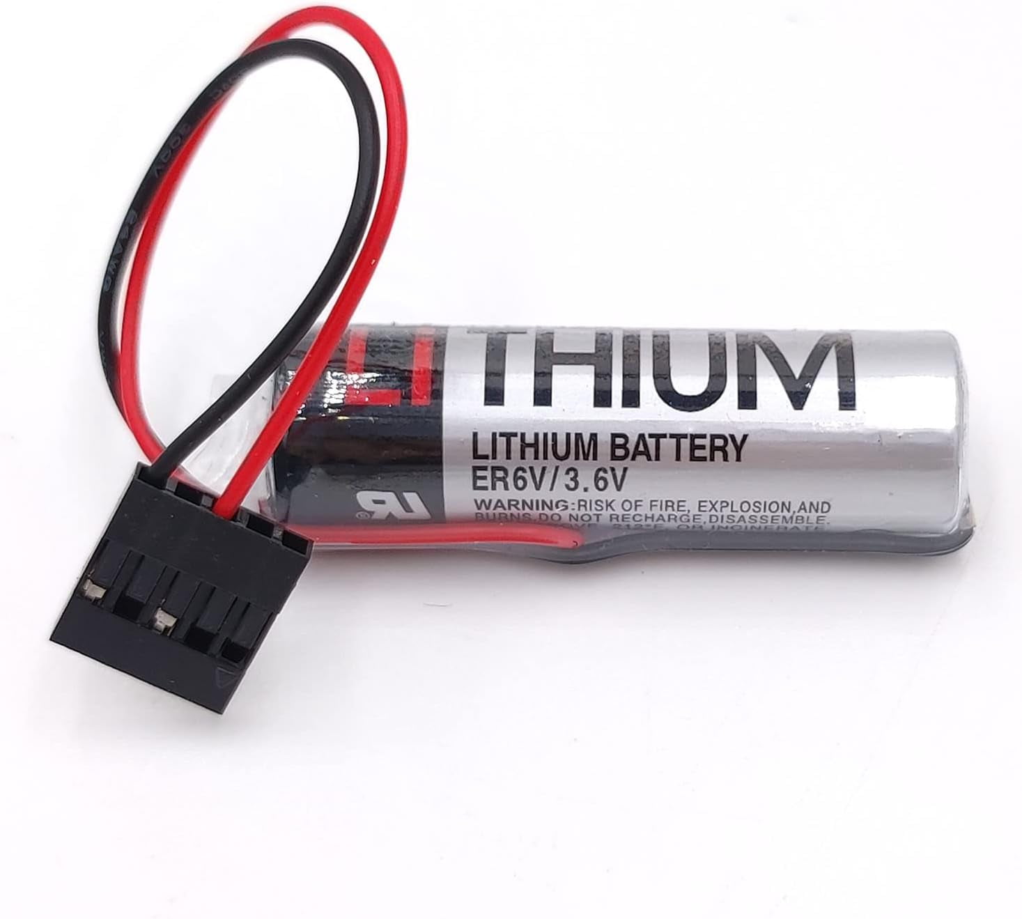 New ER6VC3N ER6V/3.6V 2Ah+JAE5PIN Lithium Replacement Battery PLC ...