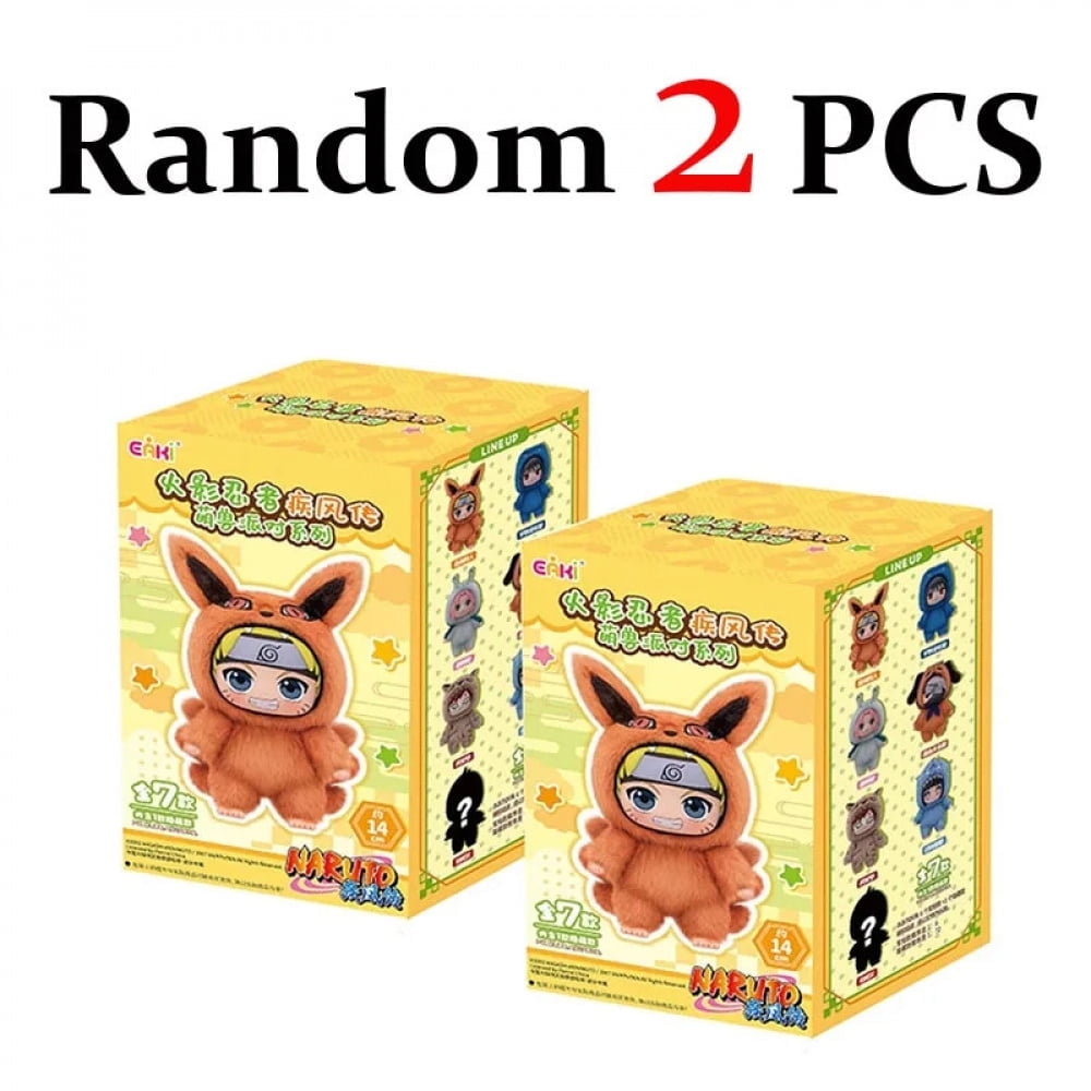 New Eaki Naruto Cute Beast Party - Naruto & Sasuke Blind Box Figure ...