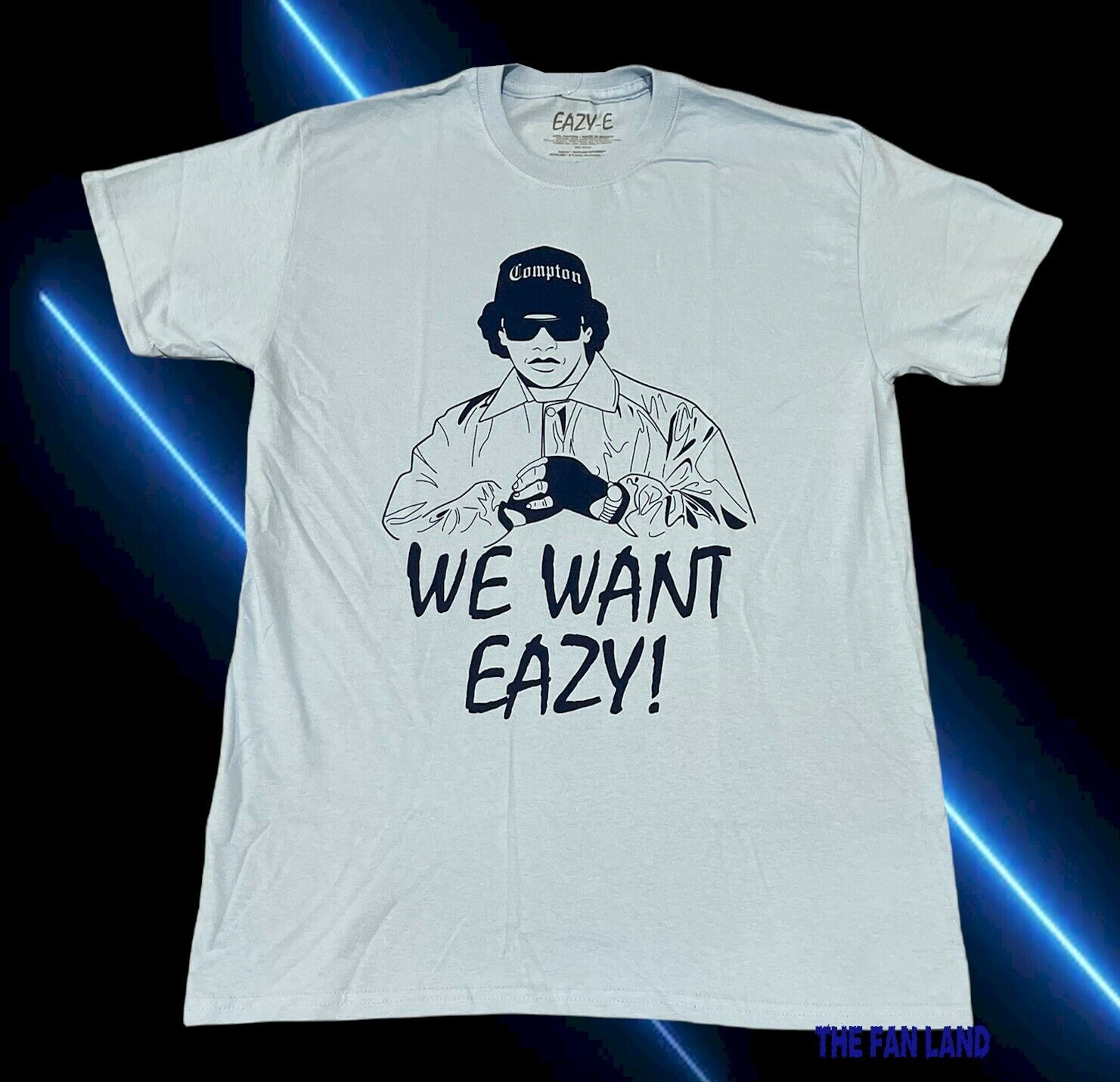 New Eazy-E We want Eazy Compton NWA Mens Vintage Concert Rap T-shirt ...