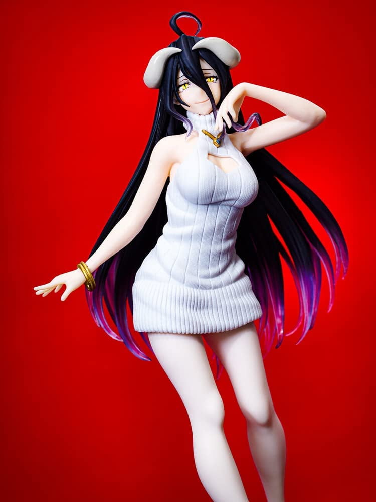 New Ecchi Figure Anime Figure Overlord Albedo Knit Onepiece Ver ...