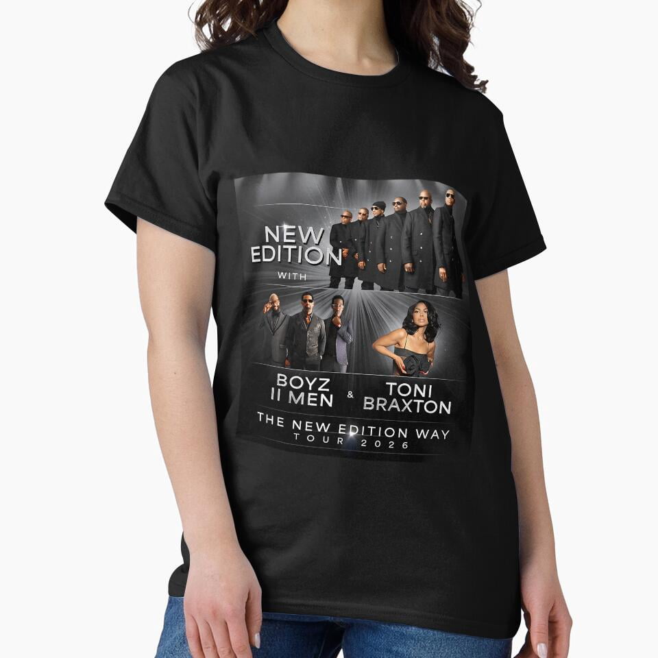 New Edition Tour Isengaja R&B Concert Live Show T-Shirt - Walmart.com