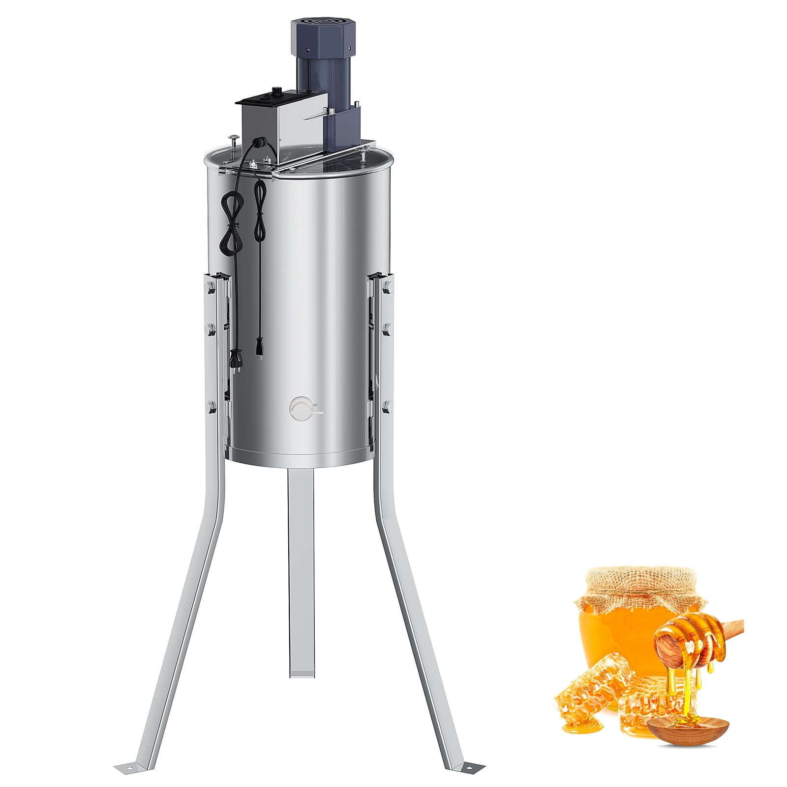 New Electric 3 Frame Honey Extractor Separator,Food Grade Stainless ...