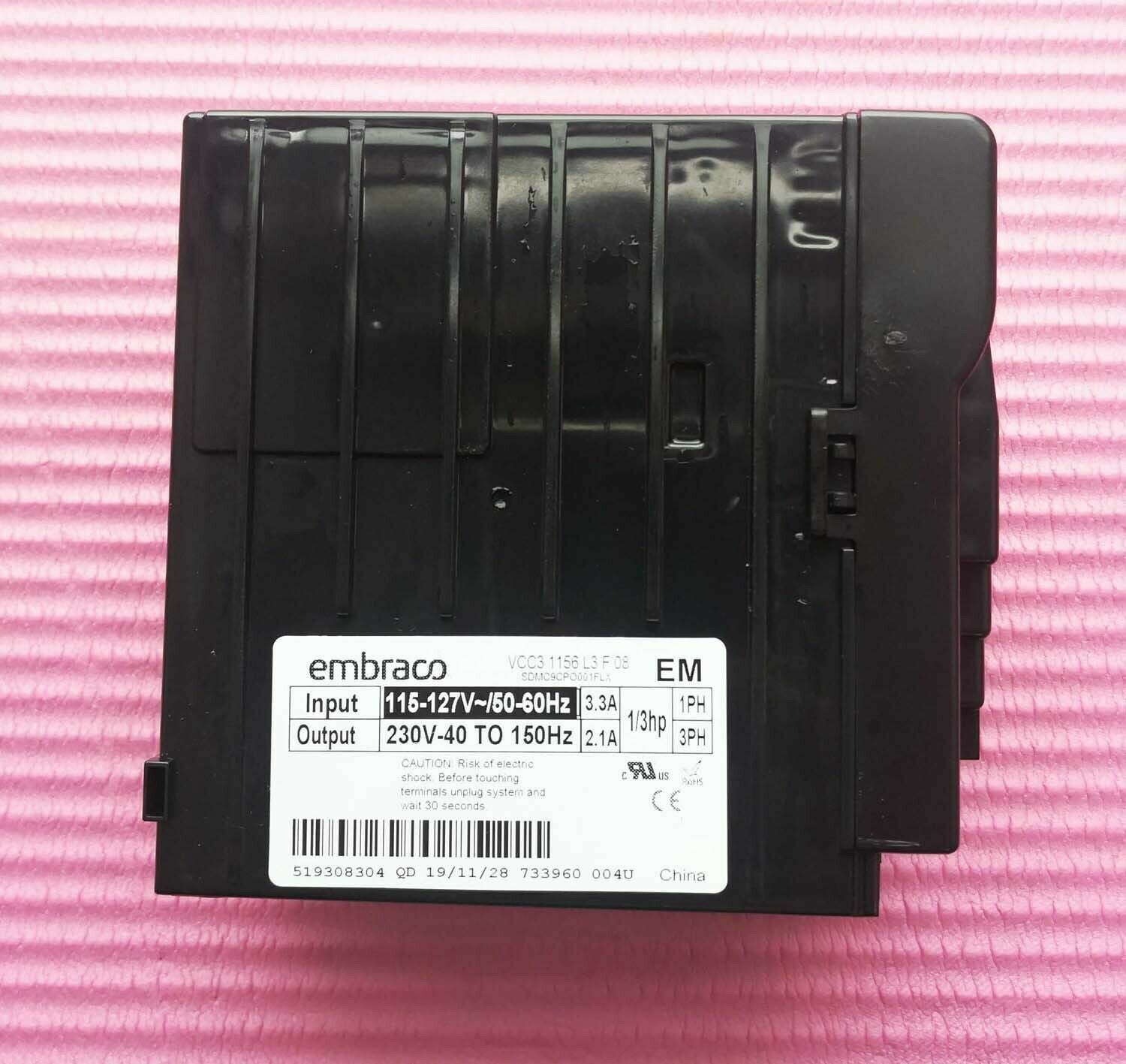 New Embraco Refrigerator Inverter VCC3 1156 WR49X10283 US Stock, Same ...