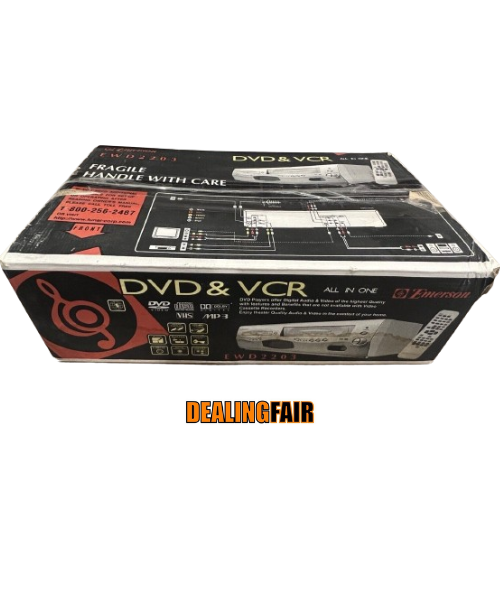 Emerson EWD2203 DVD/VHS/CD VCR Combination Player - Walmart.com