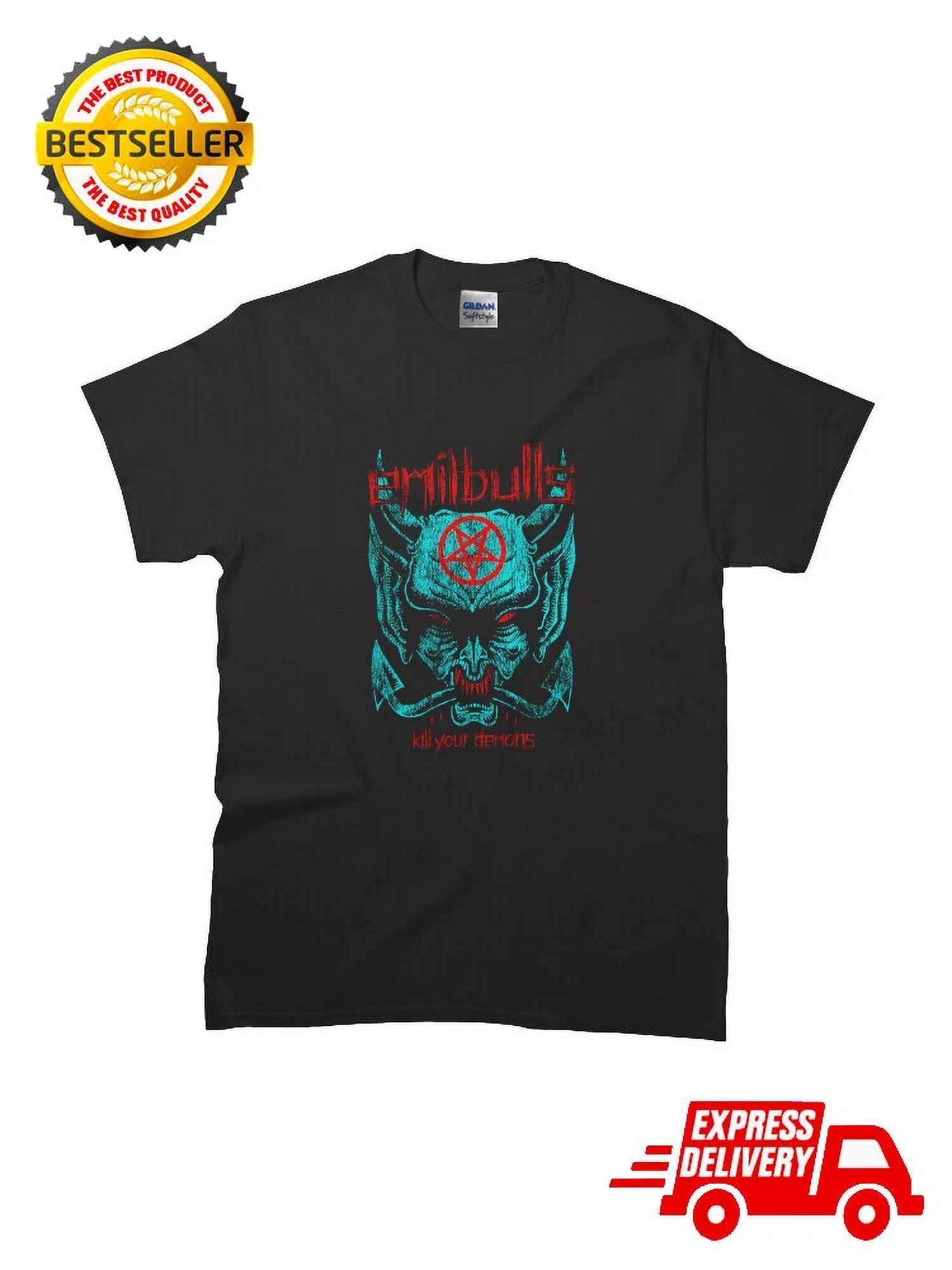 New Emil Bulls - Kill Your Demons Classic Premium MAN WOMAN T-Shirt ...