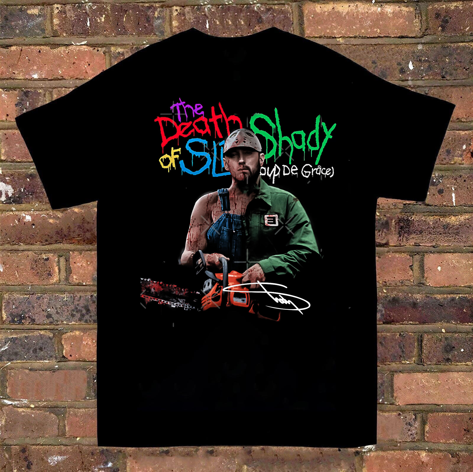 New Eminem The Death Of Slim Shady Tour Gift For Fan S to 5XL T-shirt ...