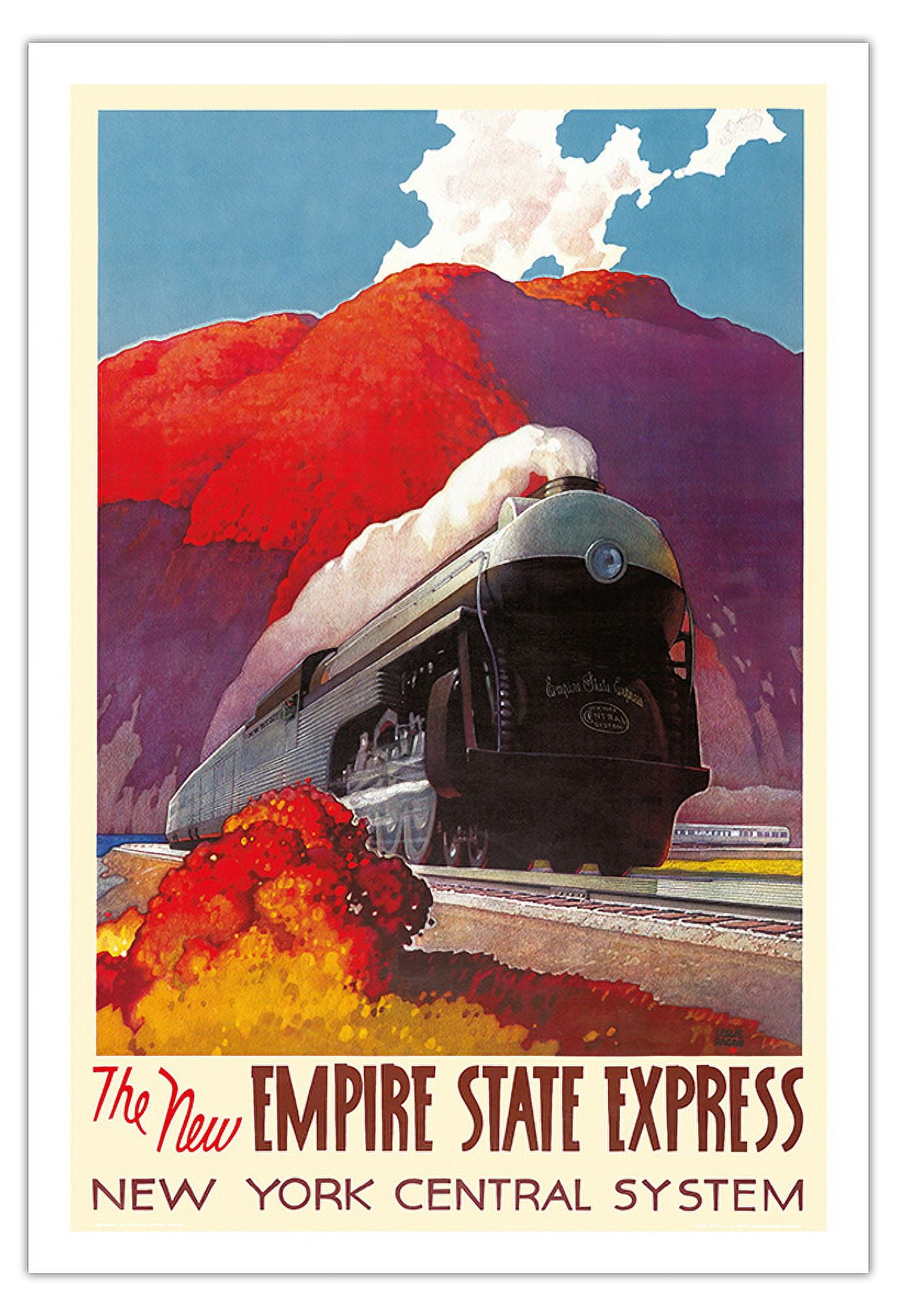 The New Empire State Express - Hudson River Valley - New York Central ...