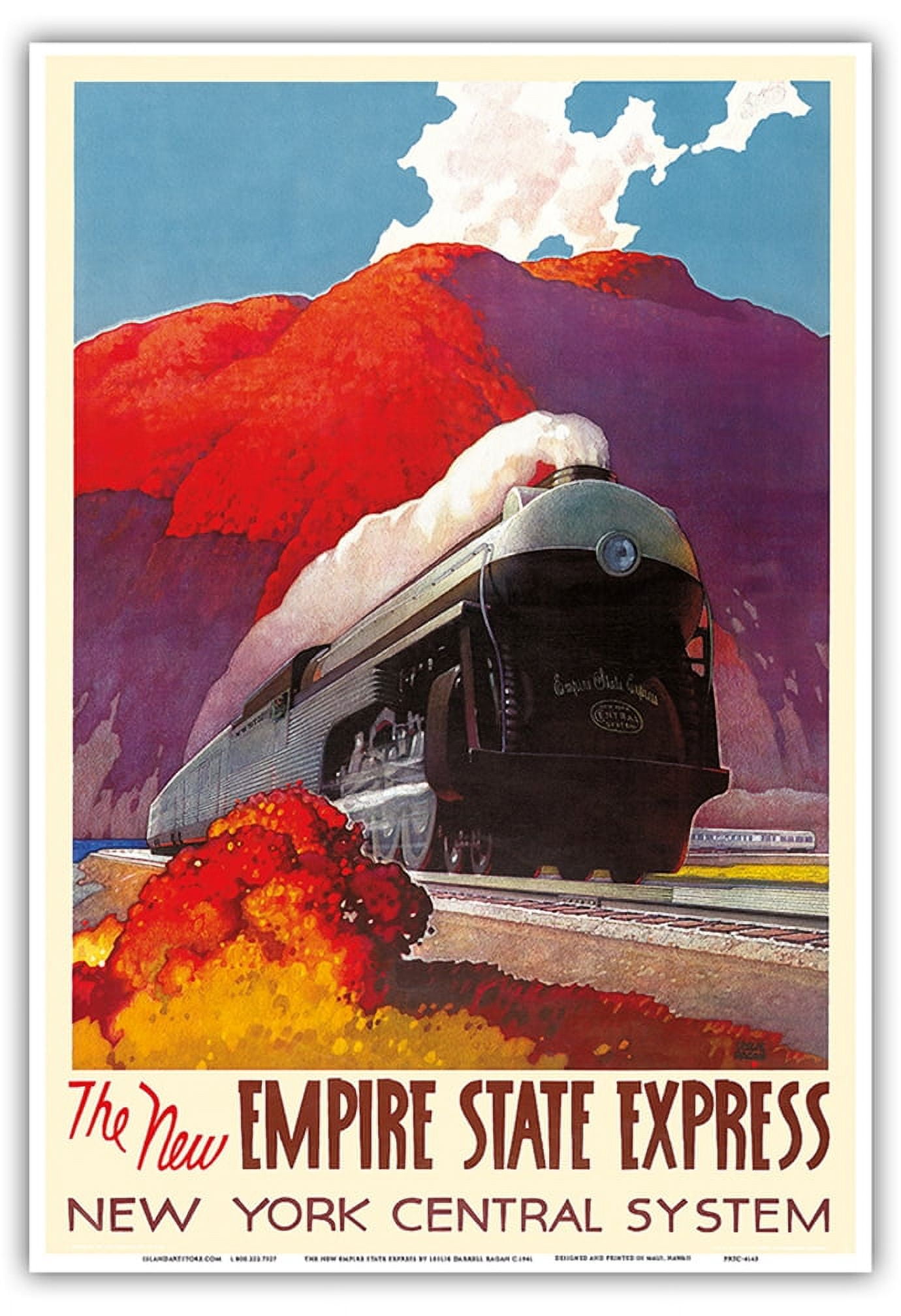 The New Empire State Express - Hudson River Valley - New York Central ...