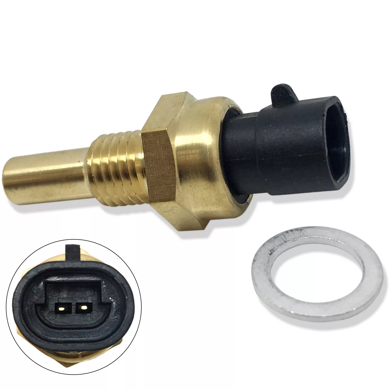 New Engine Coolant Temperature Sender Temp Sensor For GMC Sierra 1500 ...