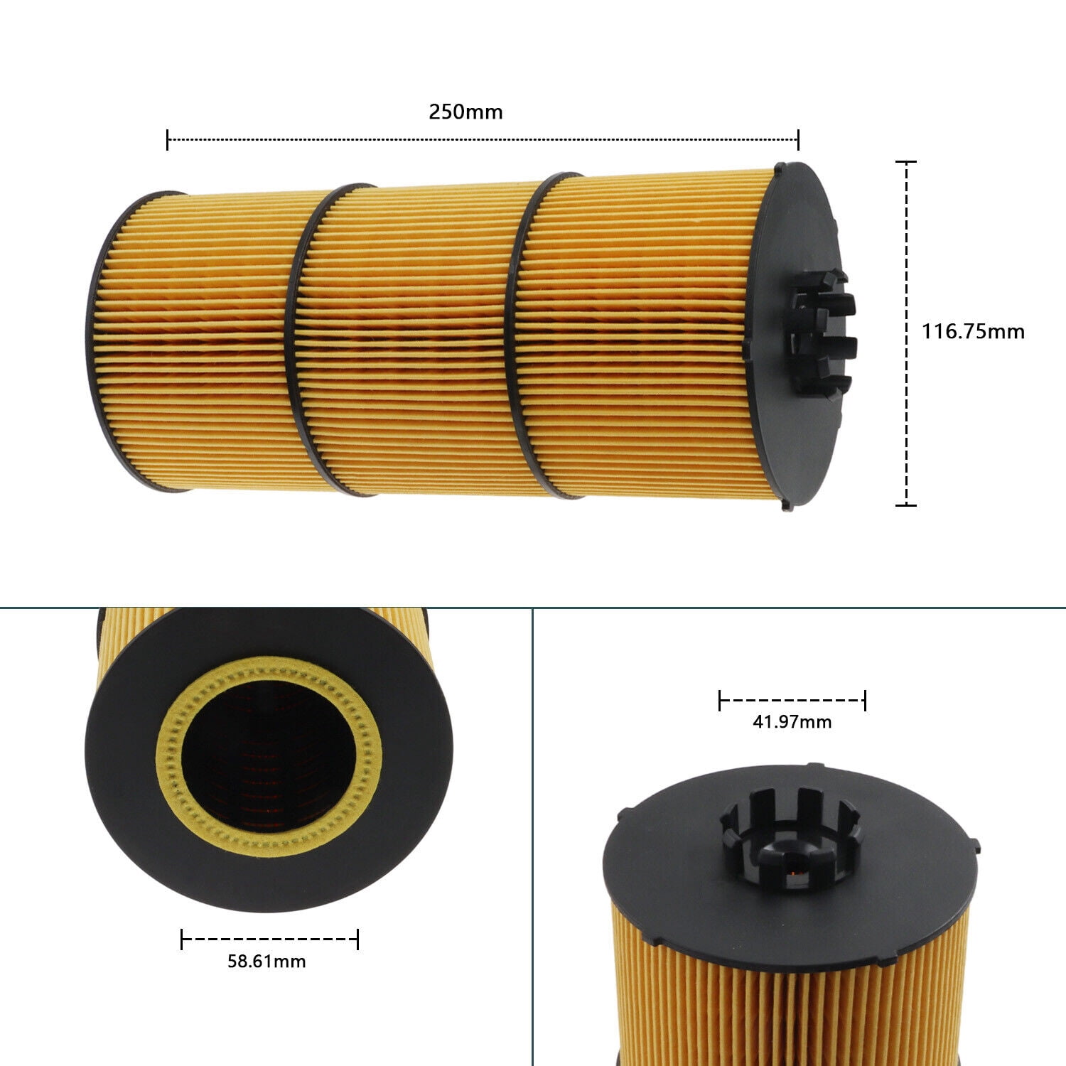 New Engine Filter Fit for Detroit Diesel Engine DD13 DD15 DD6 ...