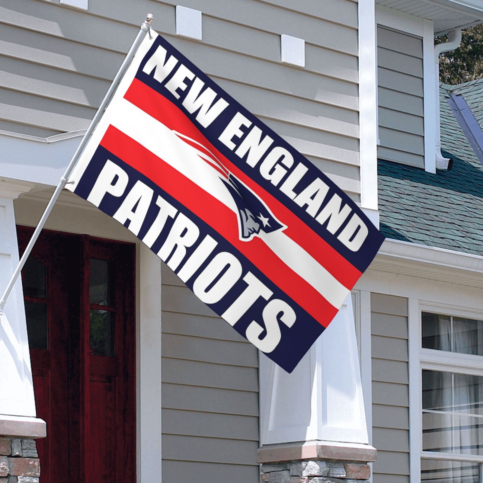 New_England City Football team flag double-sided 3x5ft flags patio ...
