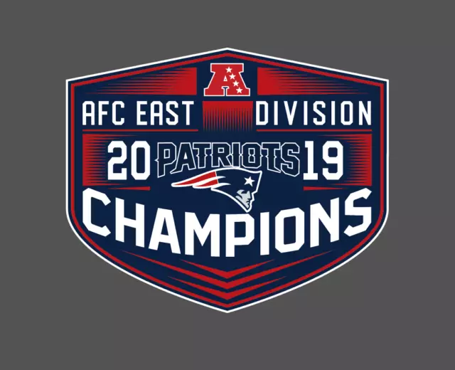 New England New England Football Team Sticker Decal 2019 Afc Champions ...