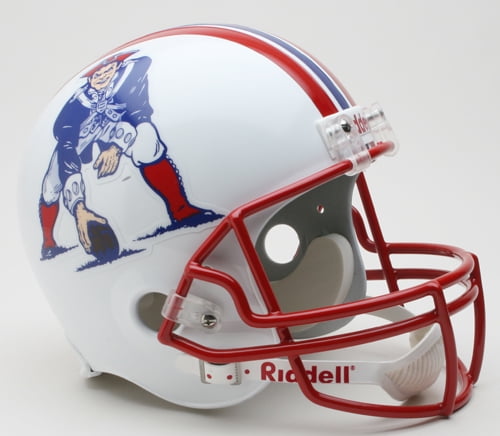 New England Patriots 1990-92 Throwback Riddell Deluxe Replic - Walmart.com