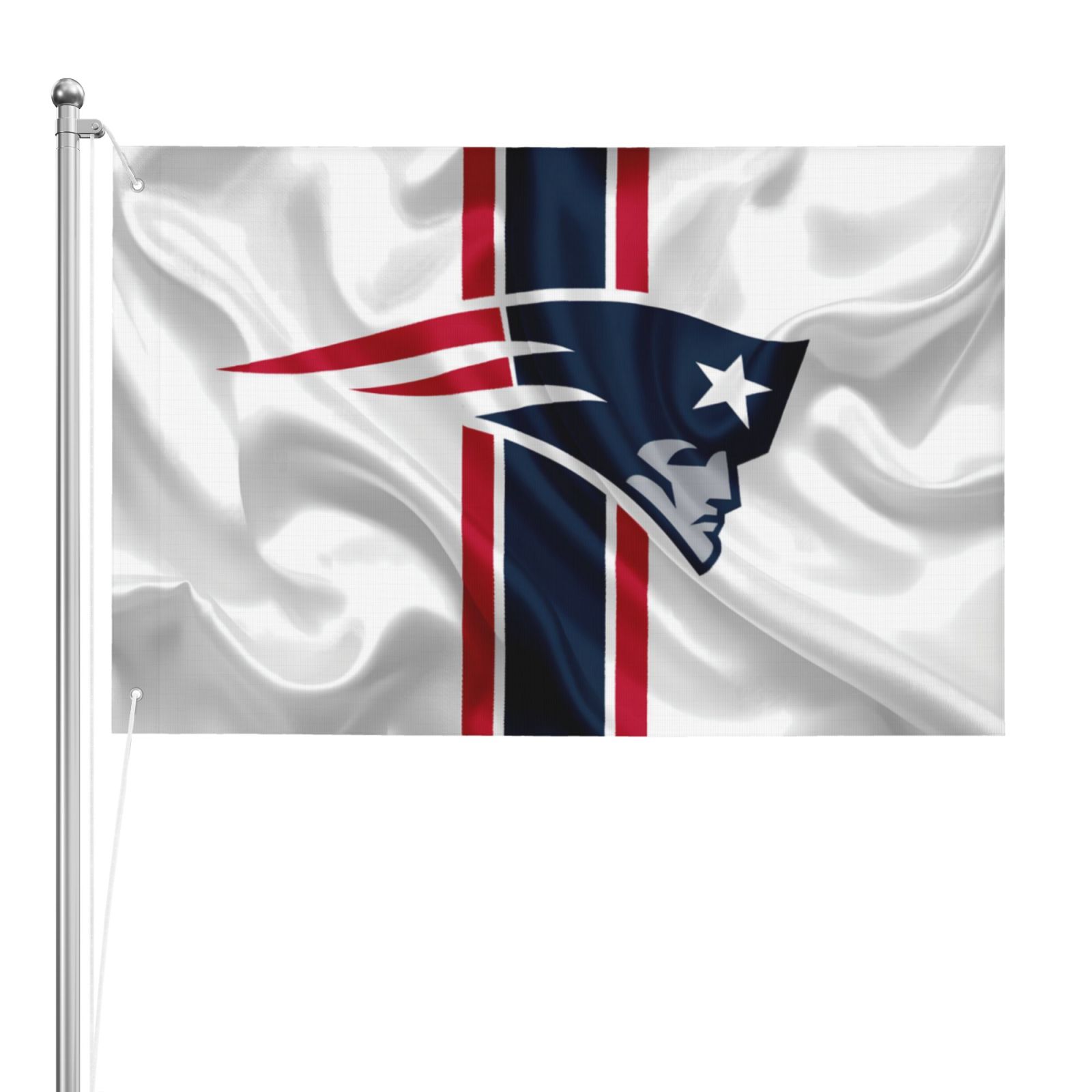 NEP_Patriots Football Fans Double Sided Flag 2x3FT - Walmart.com