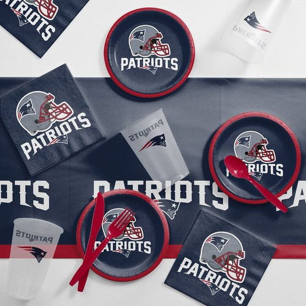 New England Patriots Party Supplies Tailgating Kit, Serves 8 Guests ...