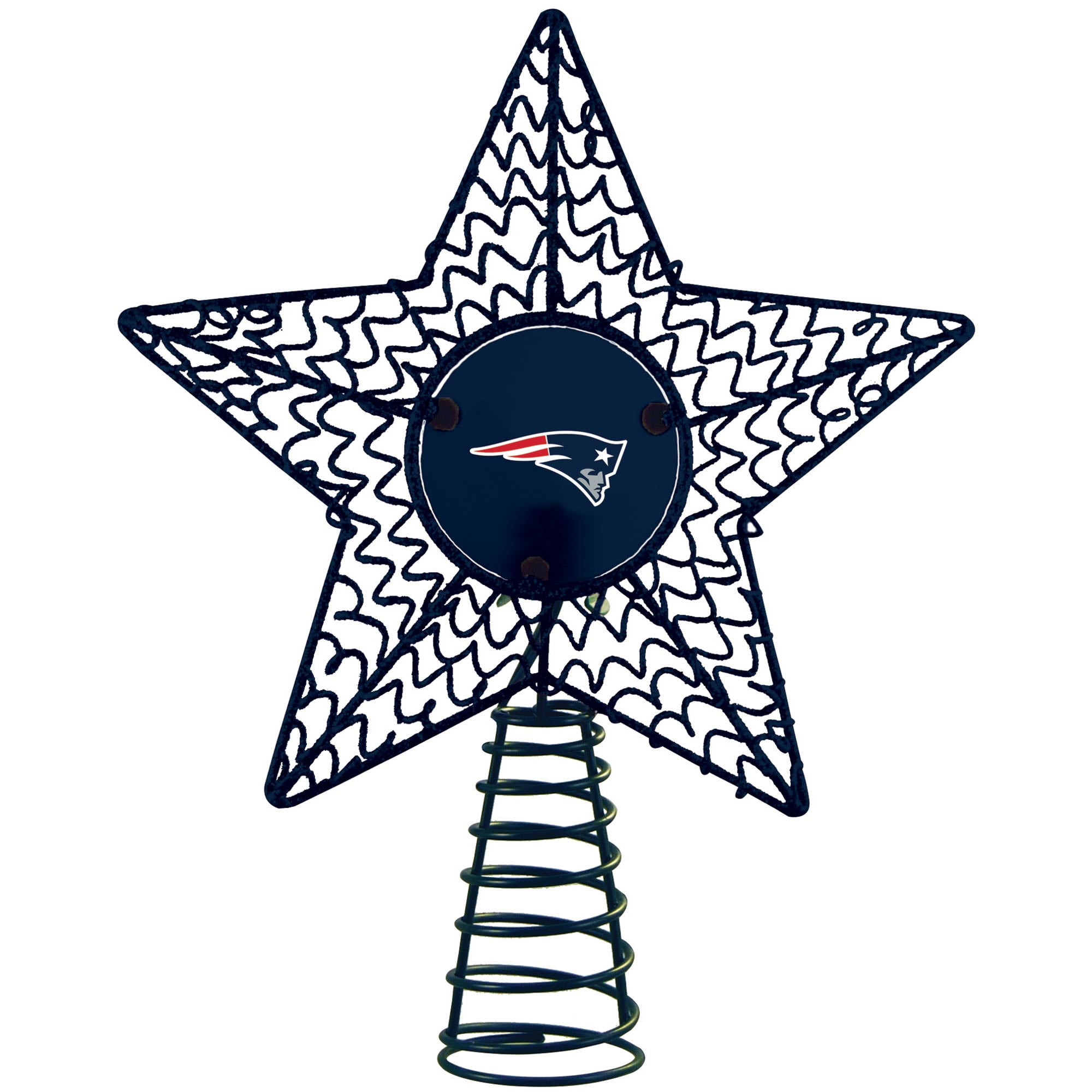 New England Patriots Star Tree Topper - Walmart.com