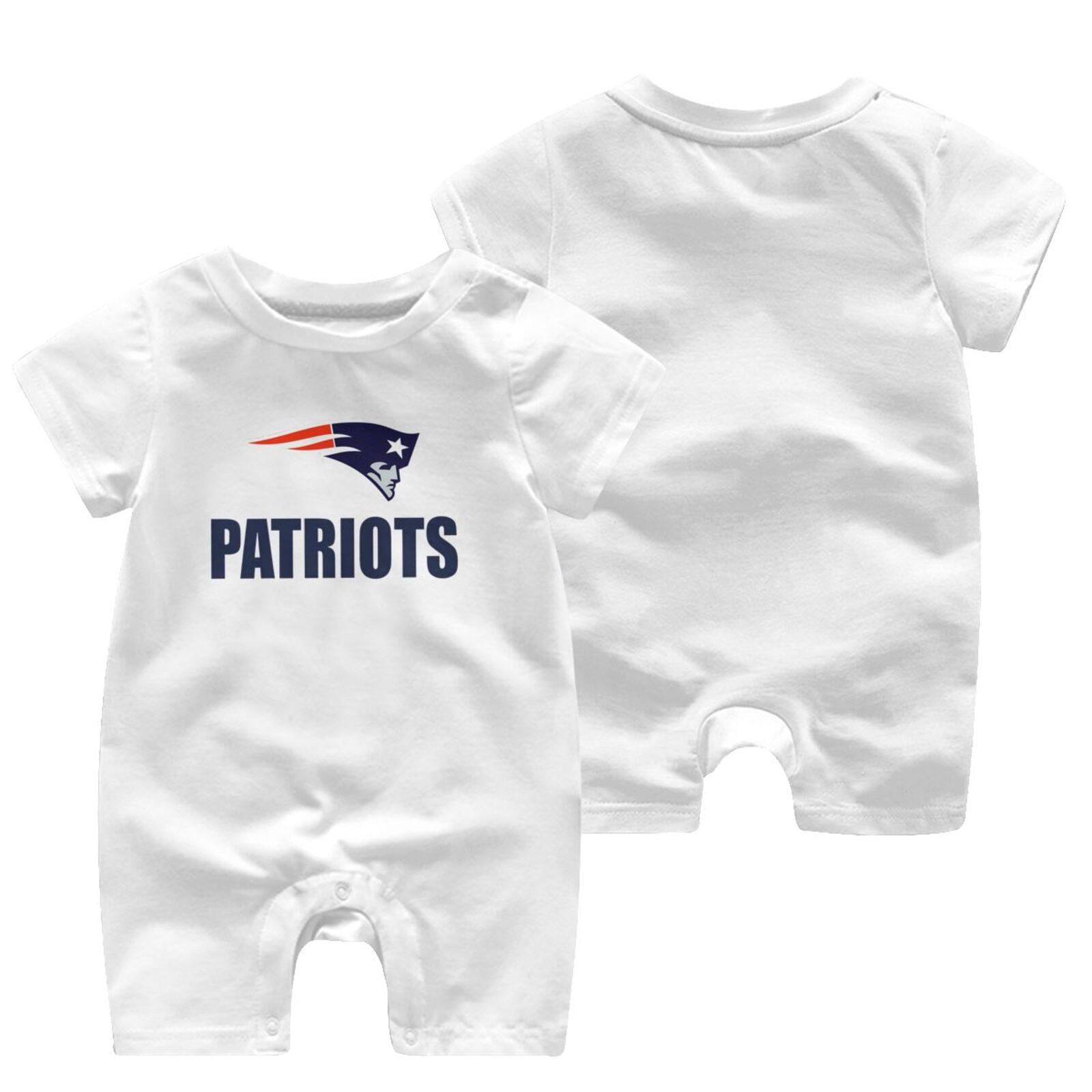 Patriots football team Unisex Baby Short Sleeve Jumpsuit Newborn One ...