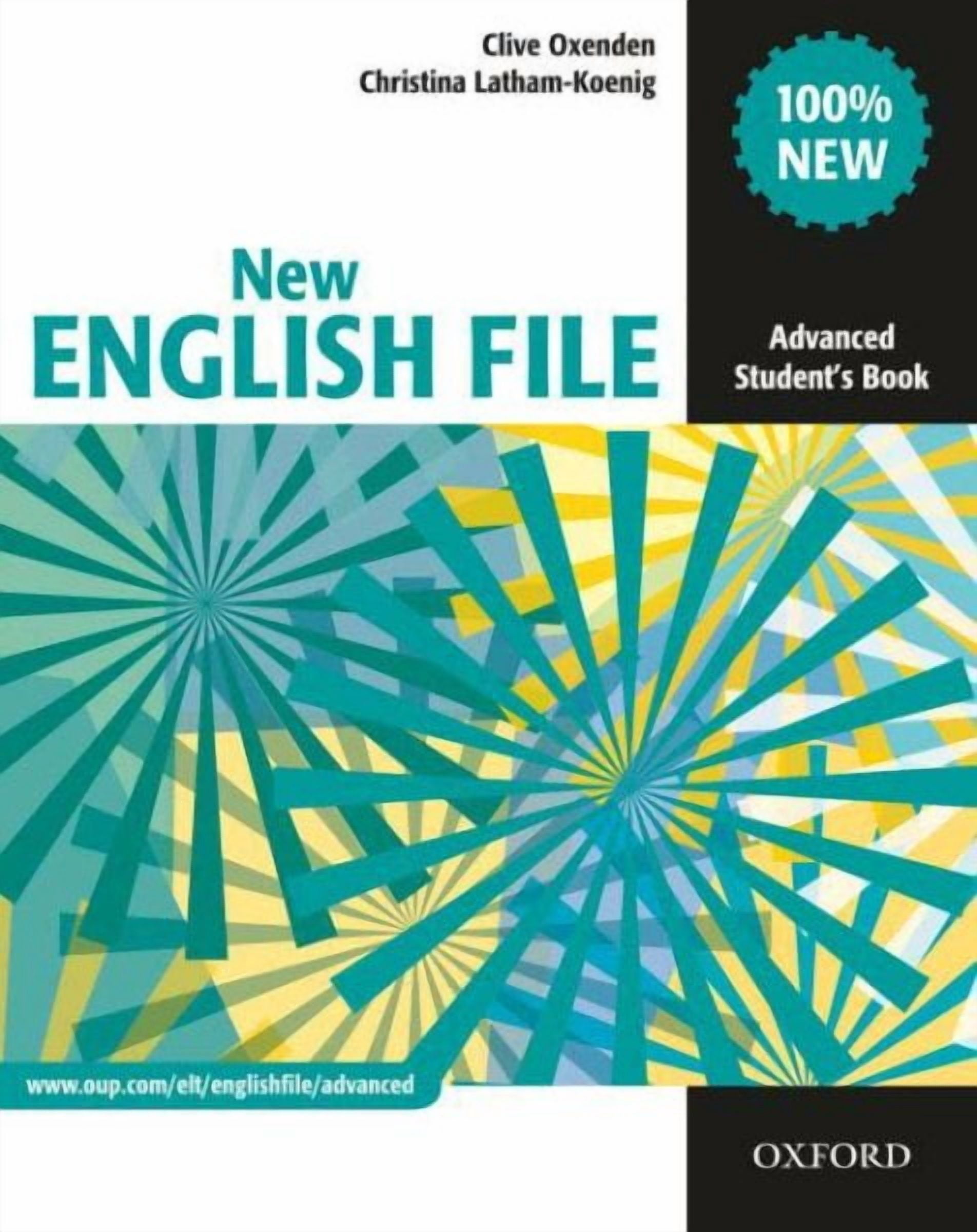 New English File: Advanced: Student's Book - Walmart.com