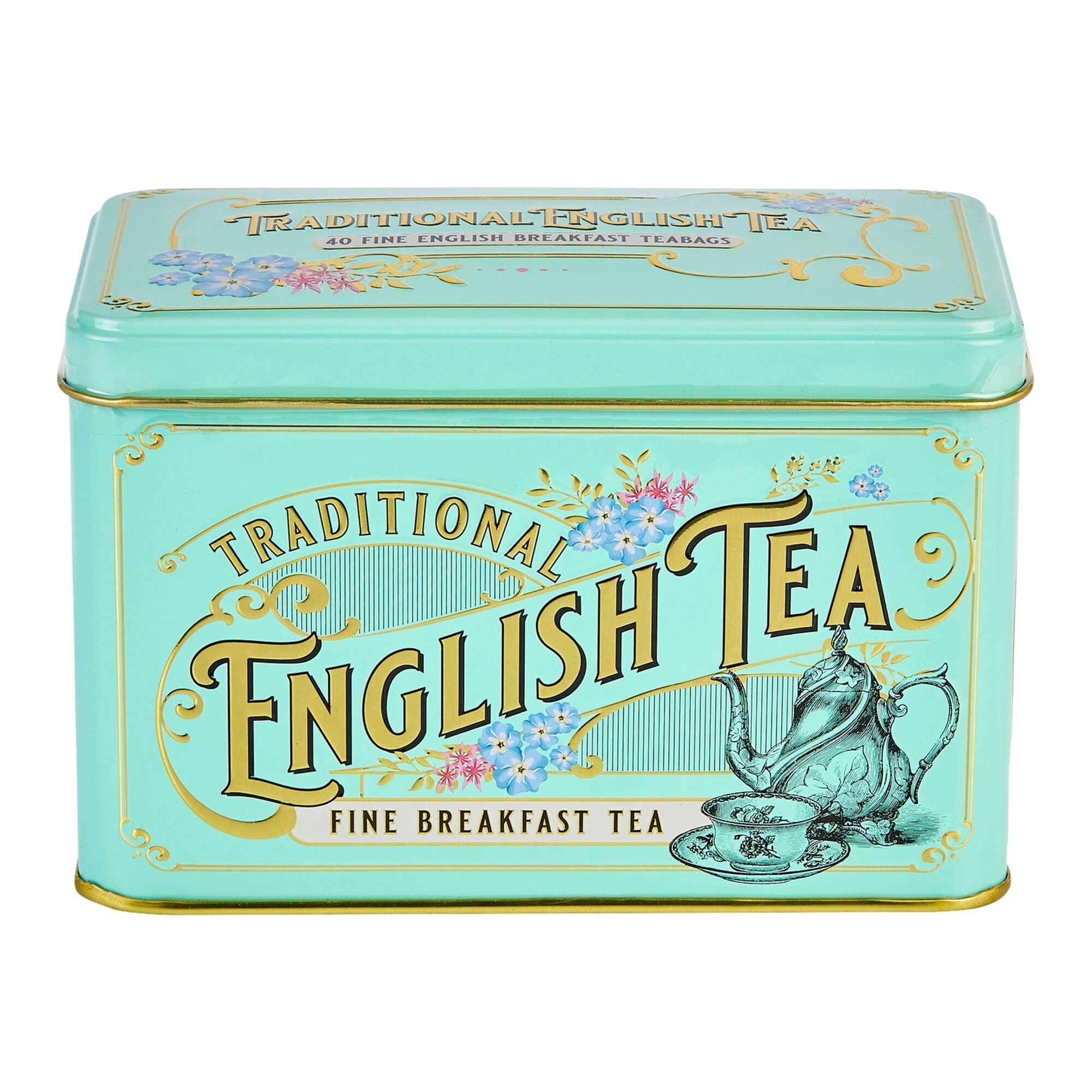 New English Teas Vintage English Breakfast Tea Tin 2.8 oz. - Walmart.com