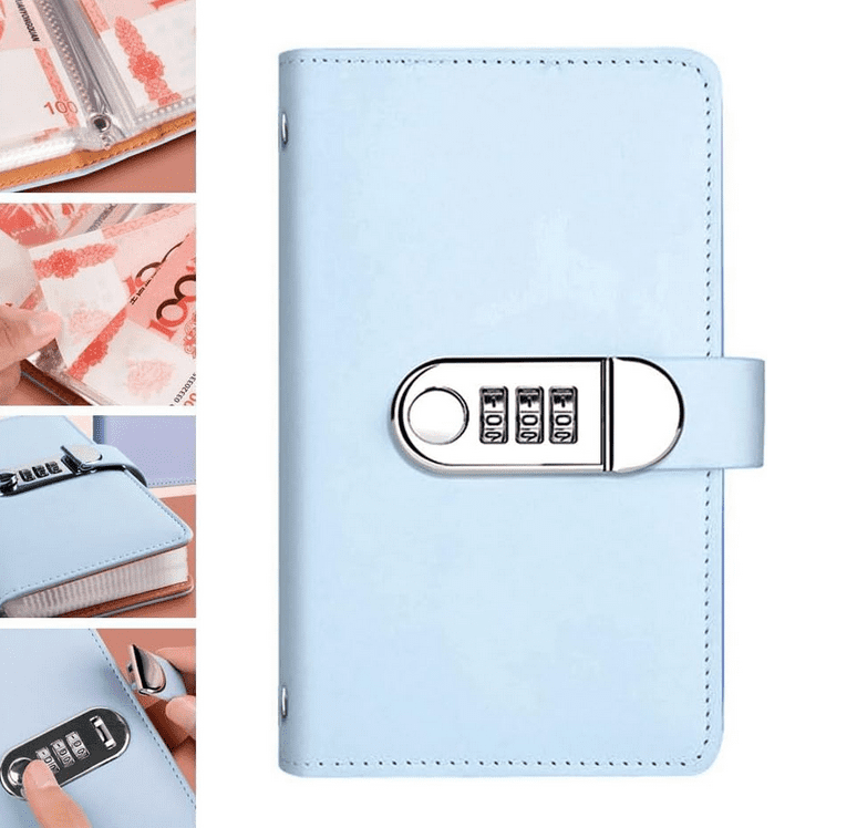 New Envelope Challenge Binder with Lock, 2026 Savings Challenges Book ...