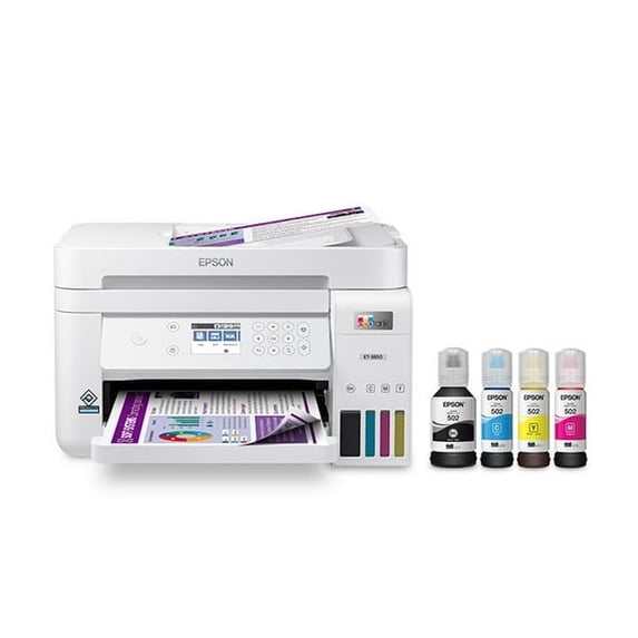 New Epson EcoTank ET-3850 Wireless Colour All-in-One Cartridge-Free ...