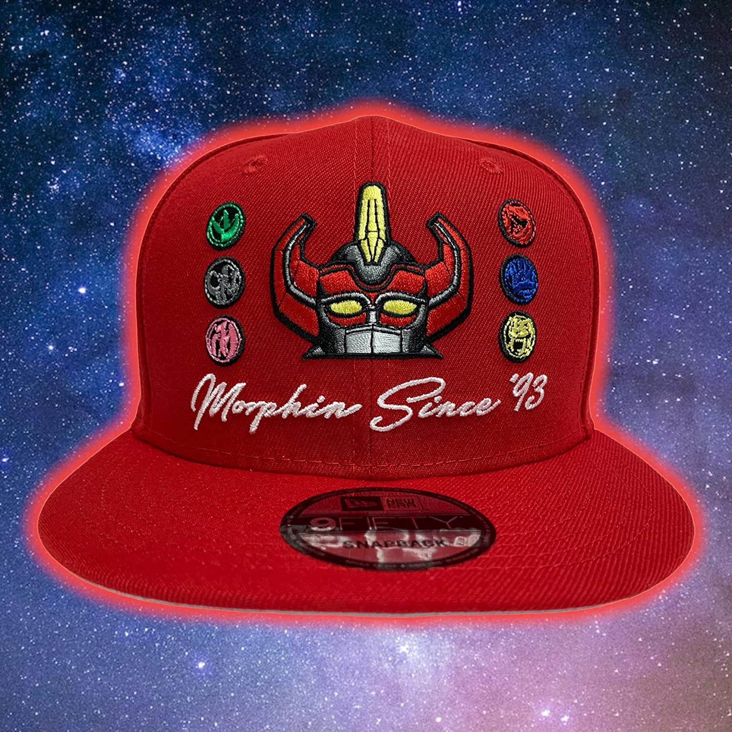 New Era 9FIFTY Power Rangers Morphin Since '93 Snapback Hat Cap ...