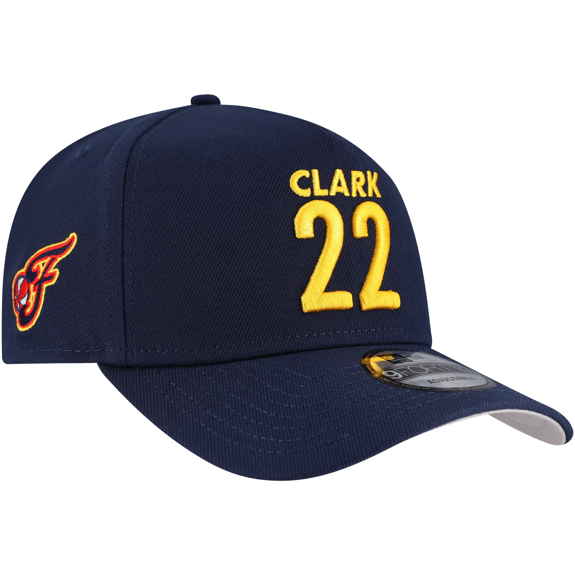 New Era Caitlin Clark Navy Indiana Fever WNBA A-Frame 9FORTY Adjustable ...