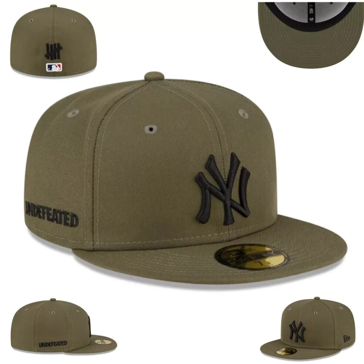 New - Era MLB NY York - Yankees Baseball Cap Classic Flat Brim 59FIFTY ...