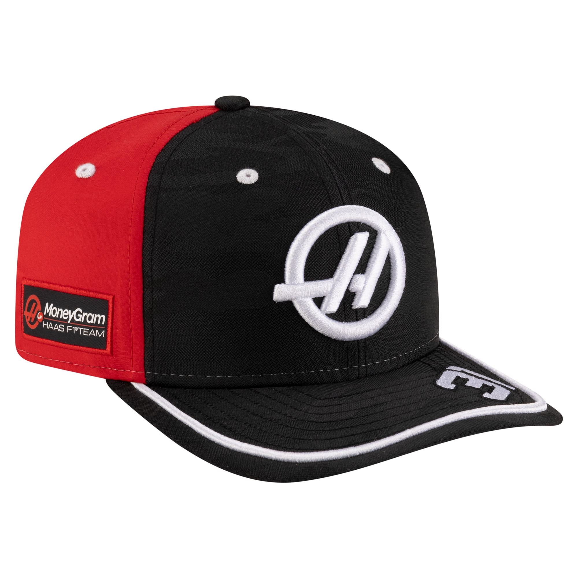 Men's New Era Kevin Magnussen Black Haas F1 Team Replica Driver Camo ...