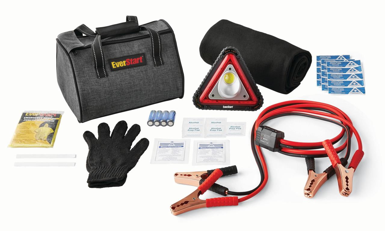 New EverStart Road Trip Safety Kit, Smart Boosters. Assembled Product ...