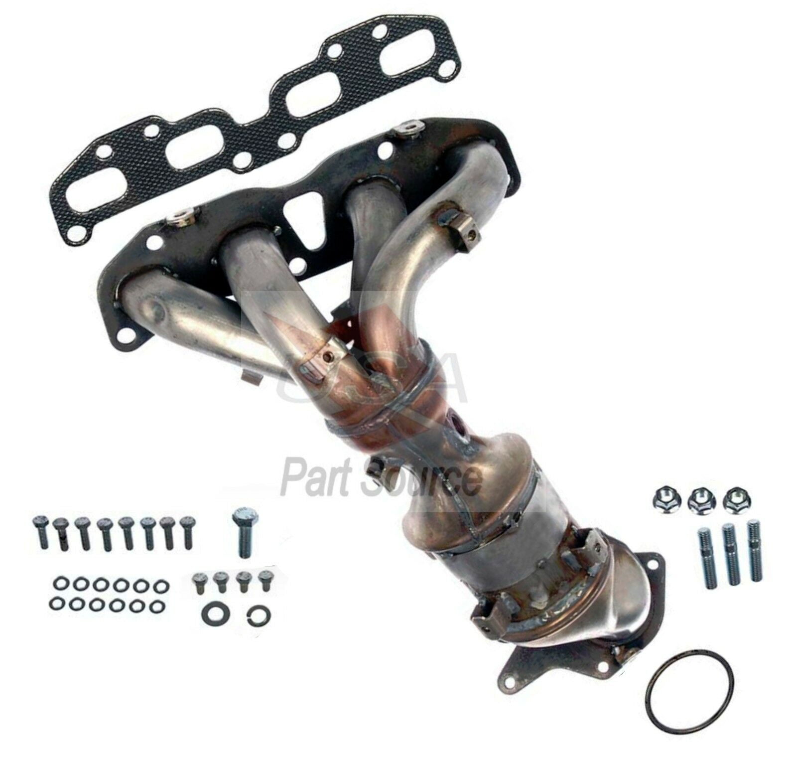 New Exhaust Manifold With Catalytic Converter For 2007-2013 Nissan ...