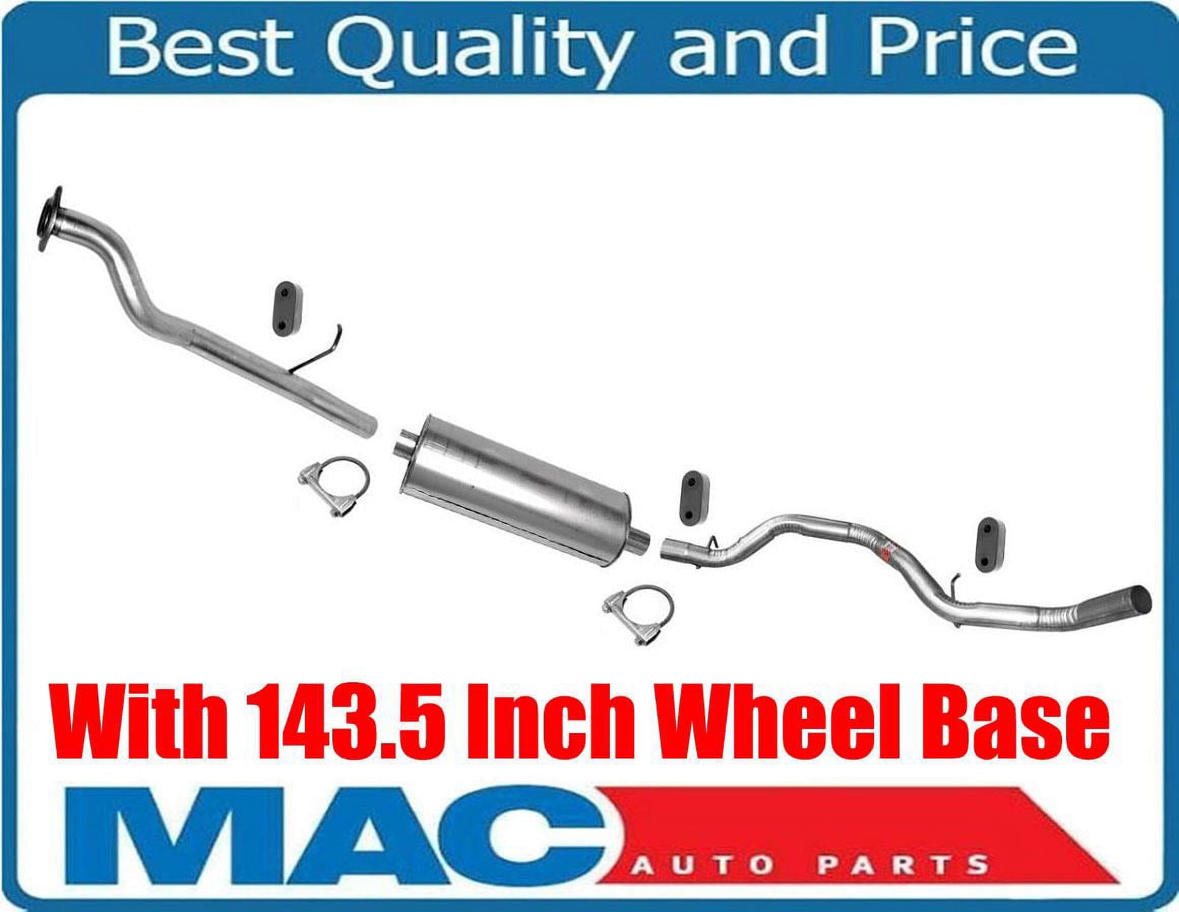 New Exhaust Muffler for Chevrolet Silverado 1500 02-06 143.5 Inch Wheel ...