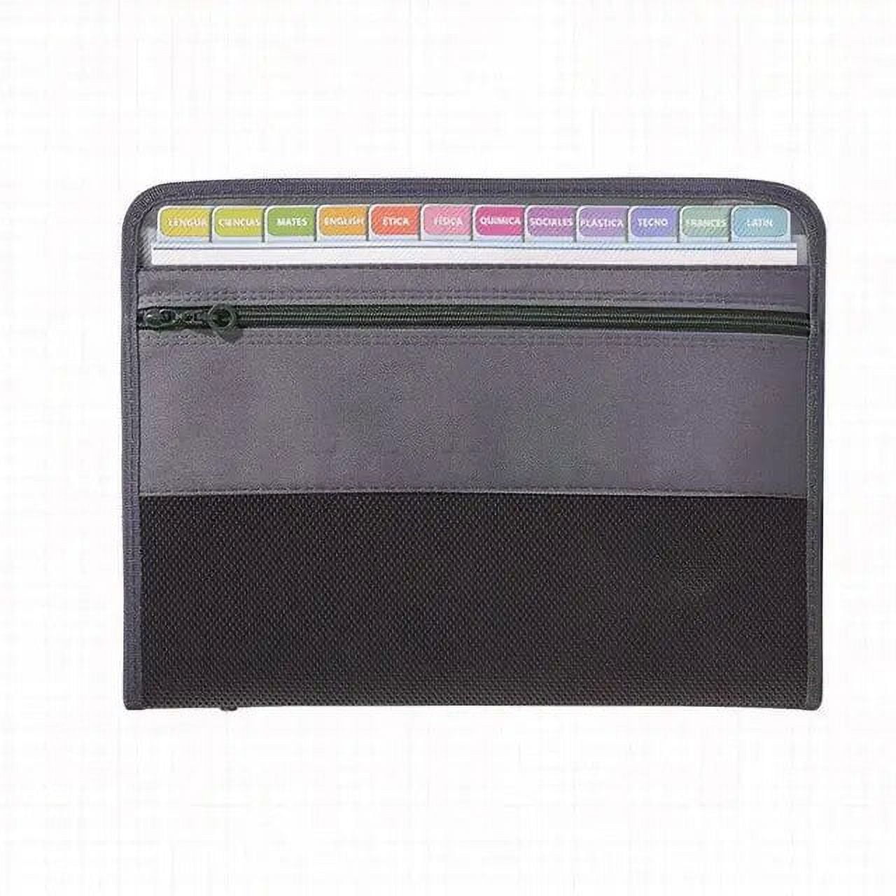 New Expanding File Organizer 13 Pocket Accordion A4 File Folder ...