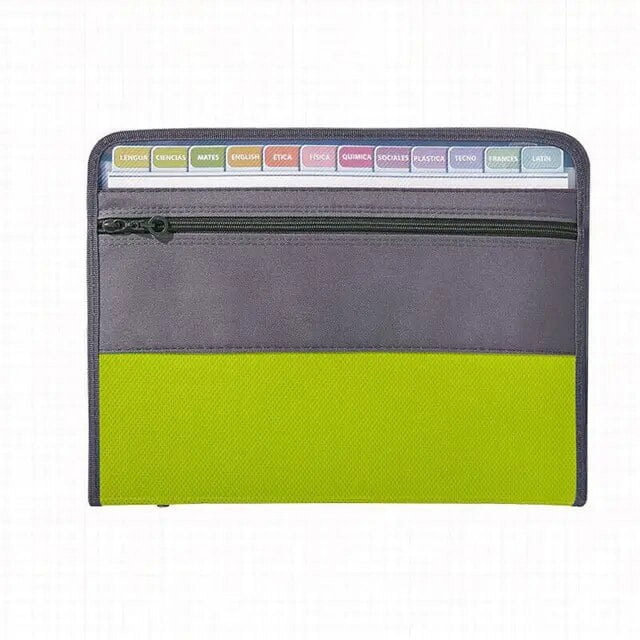 New Expanding File Organizer 13 Pocket Accordion A4 File Folder ...