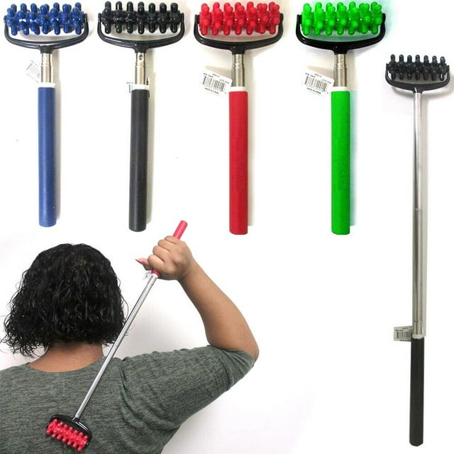 New Extendable Therapeutic Back Massager Roller Telescoping Long Reach ...