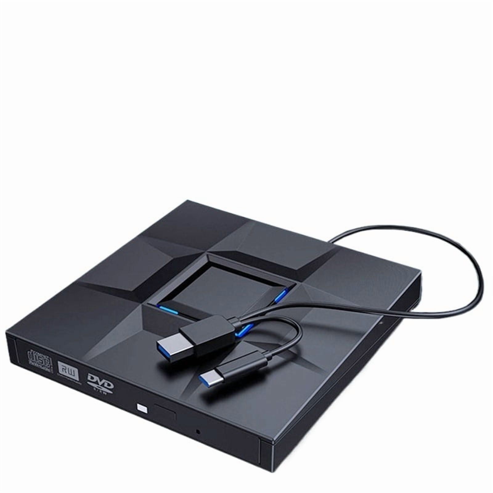 New-External CD And DVD Player Game Burner DVD External USB 3.0 Type C ...