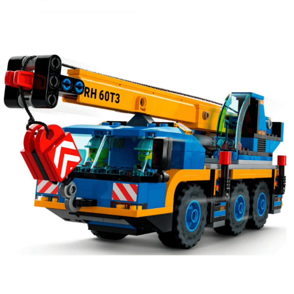 New FIT 60324 340Pcs Mobile Crane Model Moc Bricks Building Blocks ...